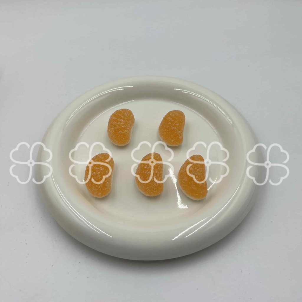 Juicy Orange Flavored Shaped Gummy for Fun Treats